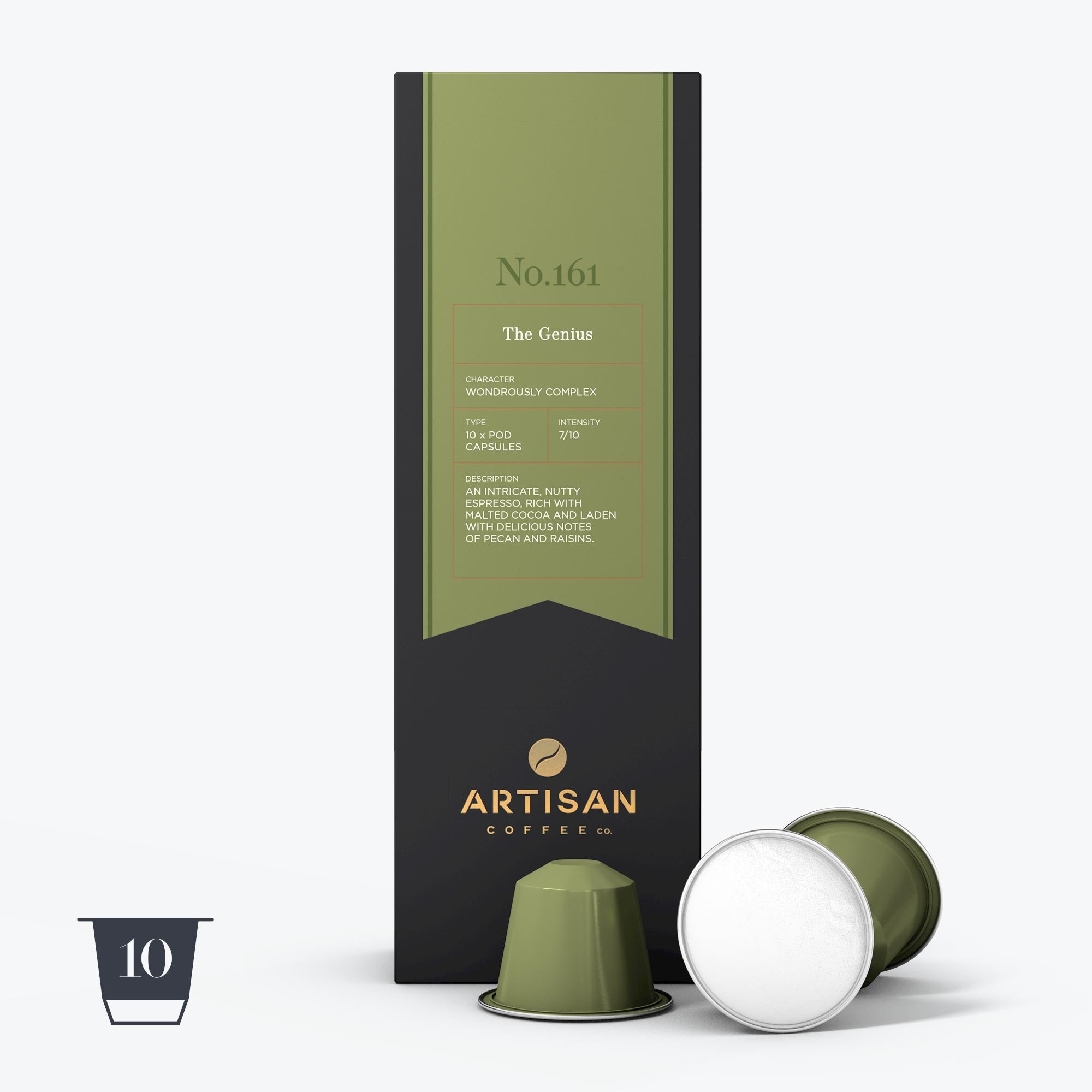 The Genius Nespresso® compatible coffee pods – Artisan Coffee Co. Monaco
